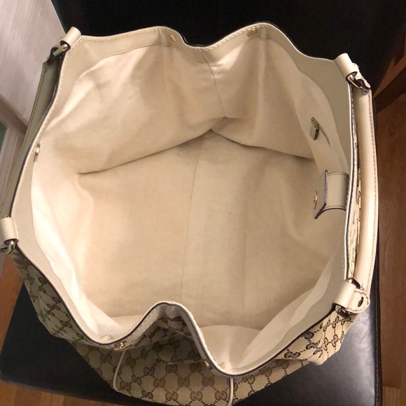 Gucci | Bags | Gucci Canvas Tote | Poshmark